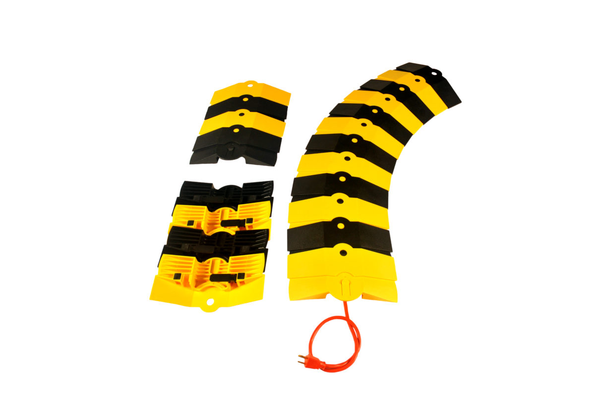 Floor Cord, Cable & Wire Cover | Protect & Secure Electrical Cords