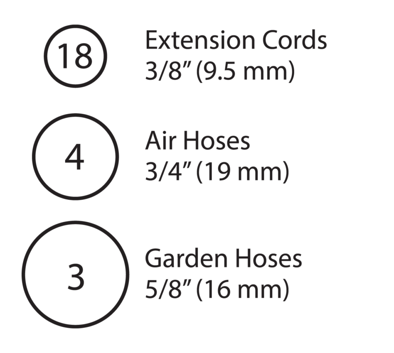 Floor Cord, Cable & Wire Cover | Protect & Secure Electrical Cords